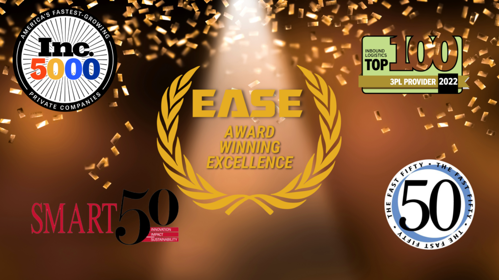 Award-Winning Excellence: EASE Receives Recognition at Regional and National Levels | EASE Logistics